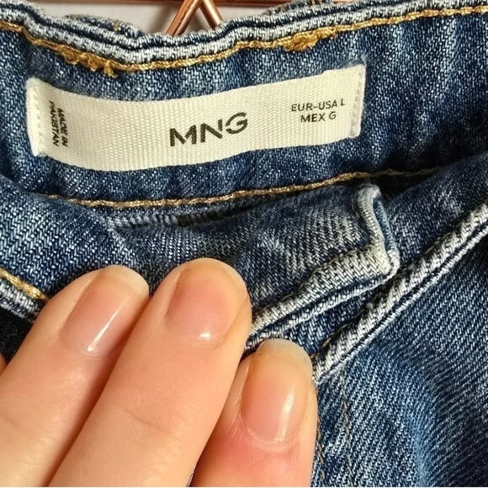 Mango | Skirts | Mango Mng New Long Maxi Medium Wash Denim Jean Skirt ...